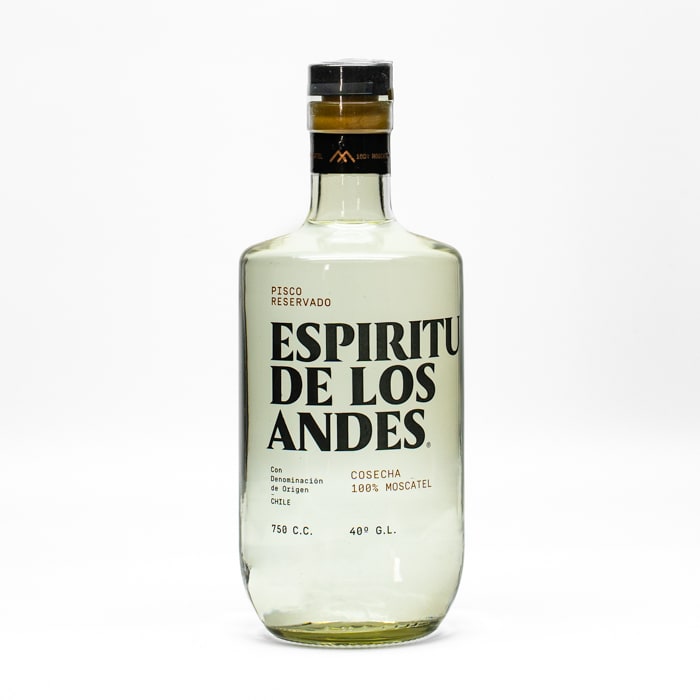 Pisco Espíritu De Los Andes 40° Botella 750 Cc | Licores Villafraz