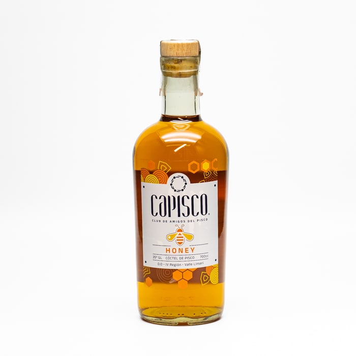 Pisco Capisco Honey 35º 700 ml | Licores Villafraz