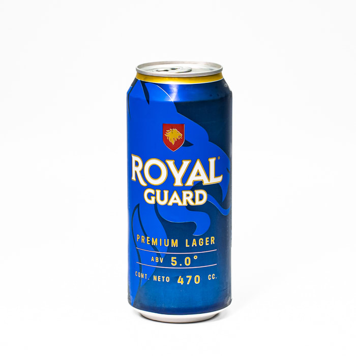 Cerveza Royal Guard Premium Lager Lata 470 Cc | Licores Villafraz