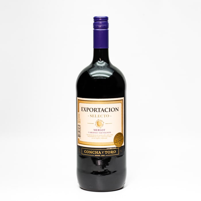 Vino Exportación Selecto Merlot Cabernet Sauvignon Botellón 1.5 L ...
