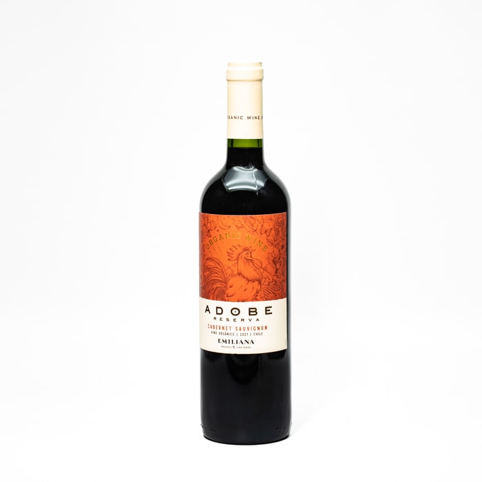 Vino Adobe Reserva Orgánico Cabernet Sauvignon 750 Cc | Licores Villafraz