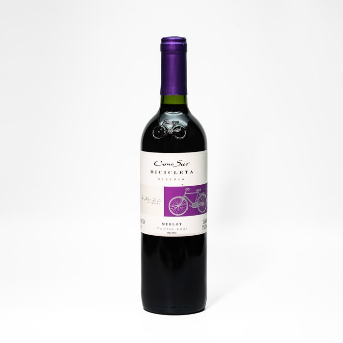 Vino Cono Sur Bicicleta Merlot 750 Cc | Licores Villafraz