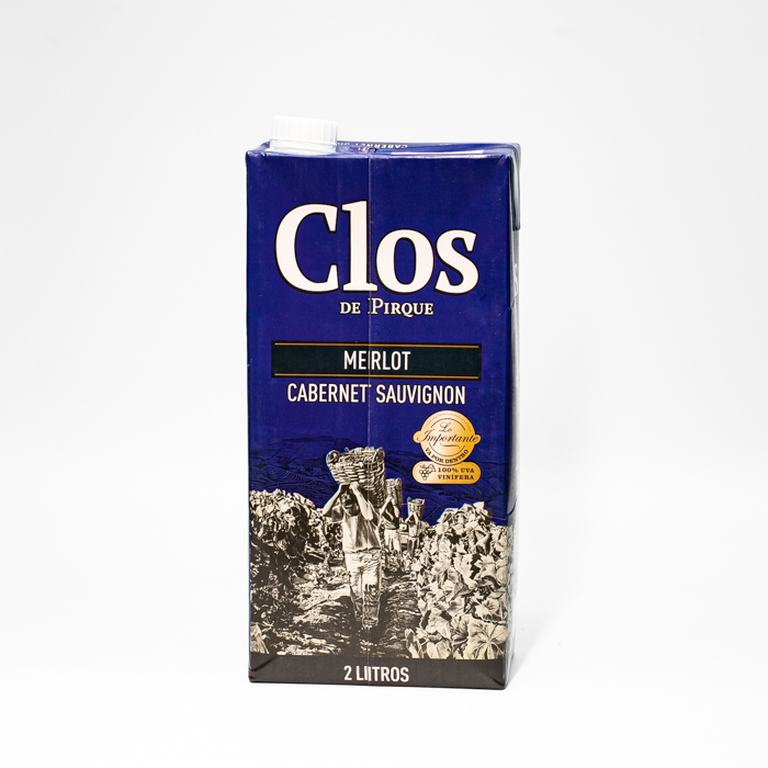 Vino Clos De Pirque Merlot Tetra | Licores Villafraz