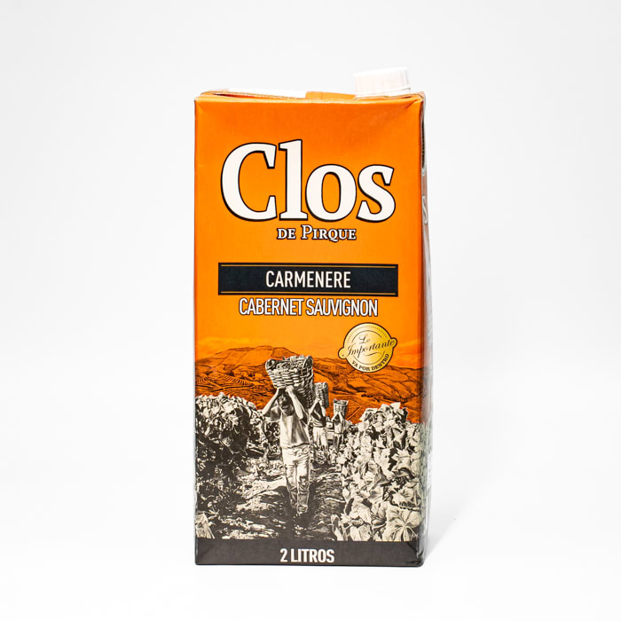 Vino Clos De Pirque Carmenere Tetra | Licores Villafraz