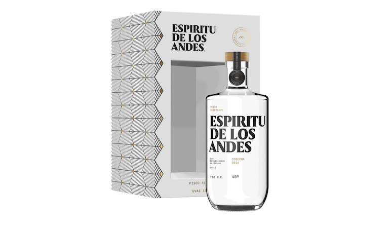 Pisco Espíritu De Los Andes 40° Botella 750 Cc | Licores Villafraz