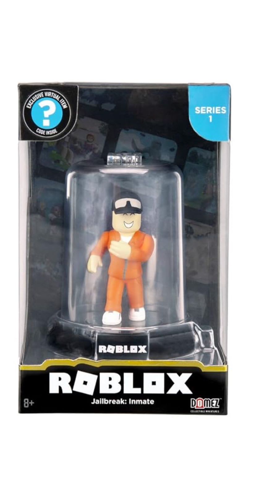 Figura Acción Roblox Jailbreak Inmate + Código Virtual | DYSHOPNOW
