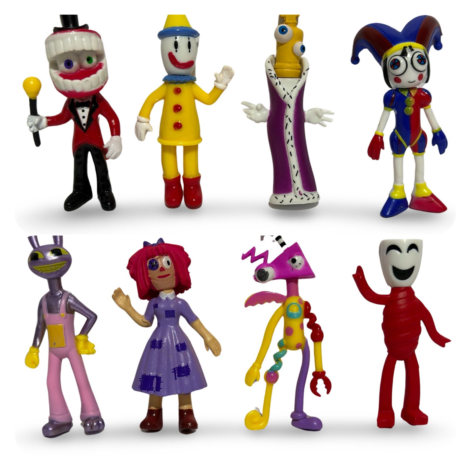 Pack 8 Personajes Principales Amazing Circus Digital Calidad | DYSHOPNOW