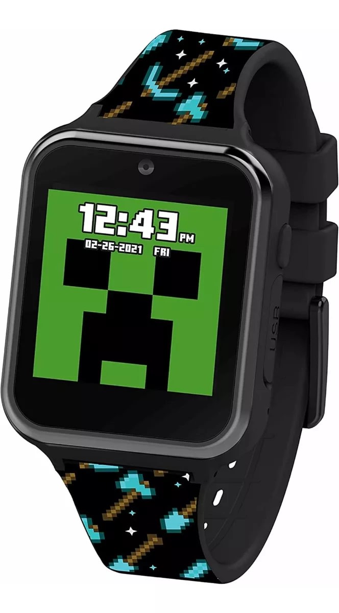 Reloj Inteligente Táctil Accutime Microsoft Minecraft Diamon | DYSHOPNOW