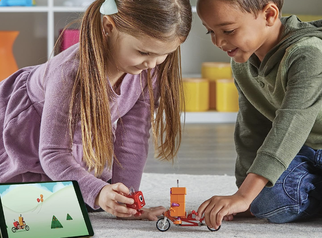 Figuras Number Blocks 1 Y 2 + Bicicleta Original Educativos | DYSHOPNOW