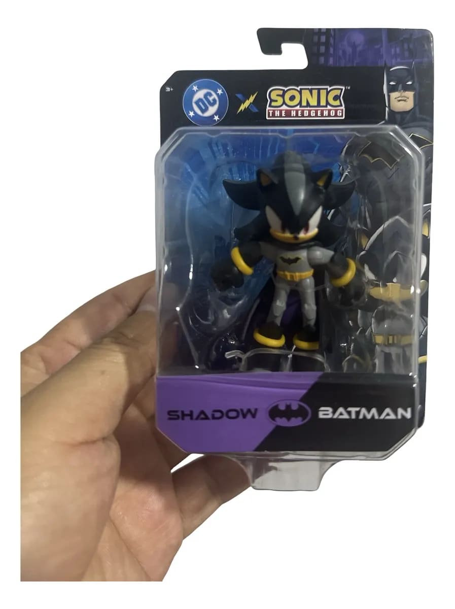Figura Shadow Batman Sonic Dc Comics 6cm Coleccionable | DYSHOPNOW