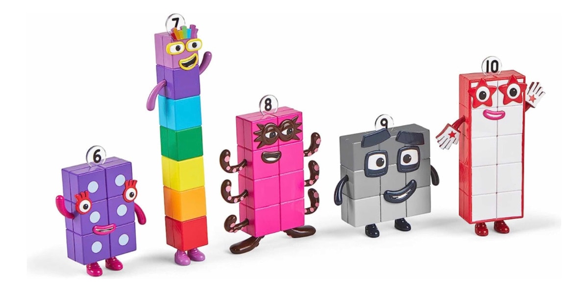 Figuras Number Blocks De 6 A 10 Original Educativos Hand2 | DYSHOPNOW