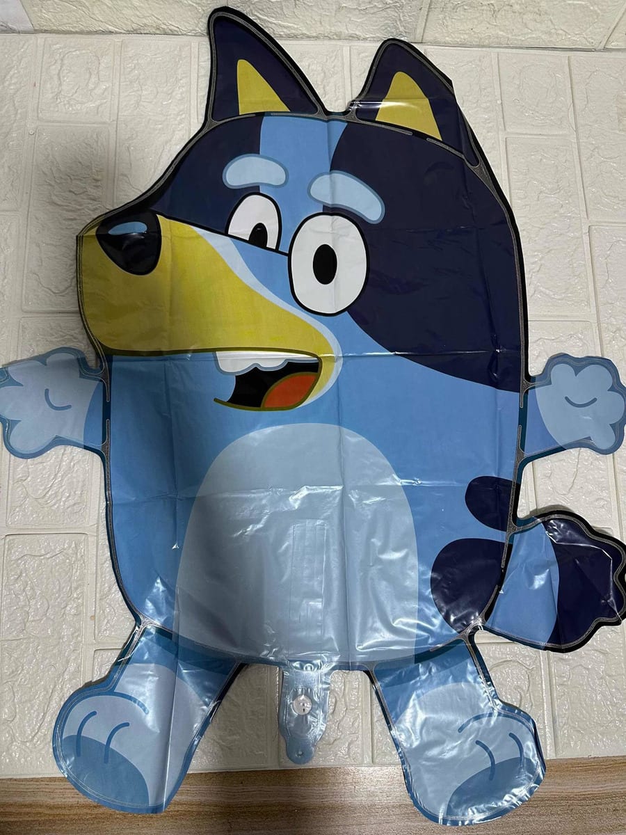 Kit Decoración Cumpleaños Bluey Globos Metalizados | DYSHOPNOW