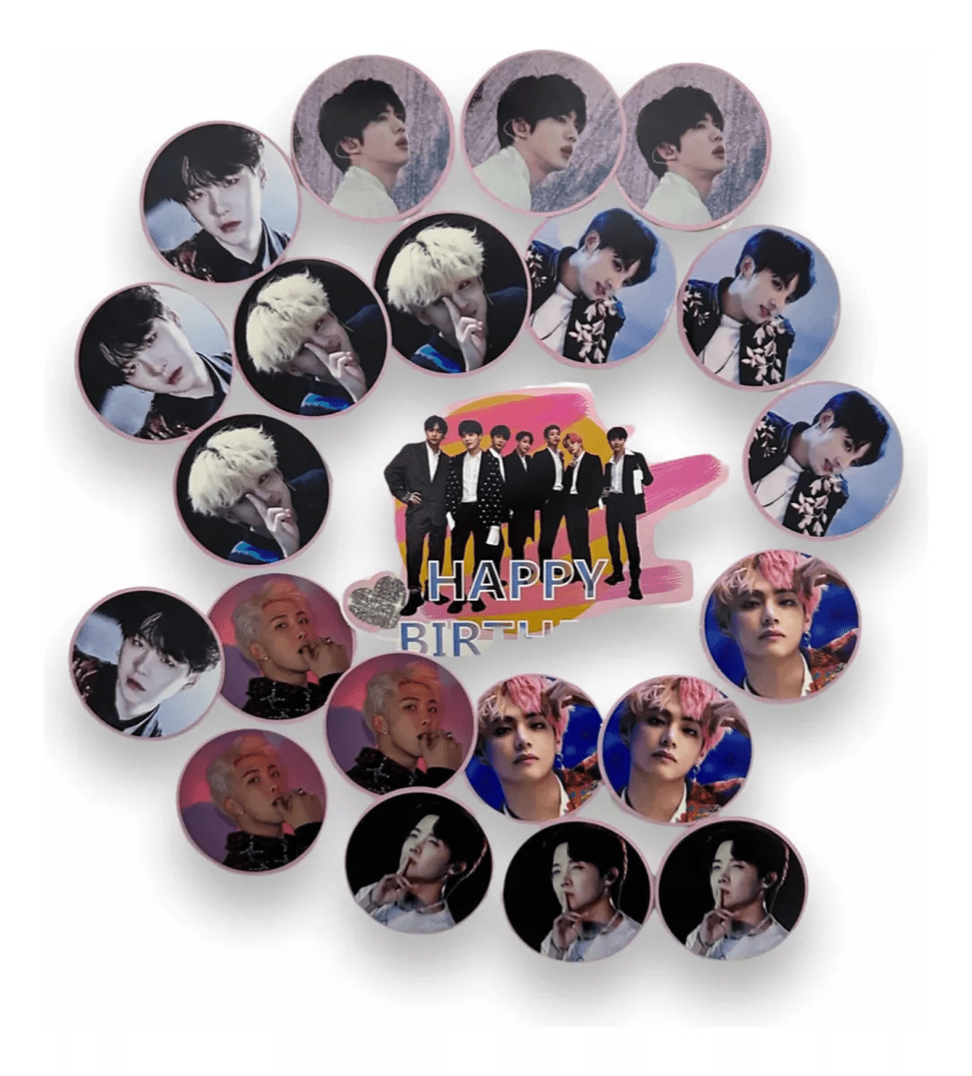 Kit Globos Cumpleaños K-pop Bts Decoración. | DYSHOPNOW