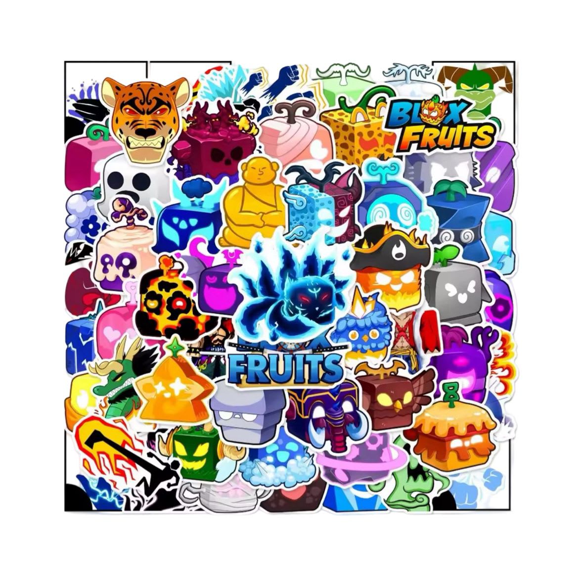 Pack 60 Sticker Blox Fruits Calidad Diseño | DYSHOPNOW
