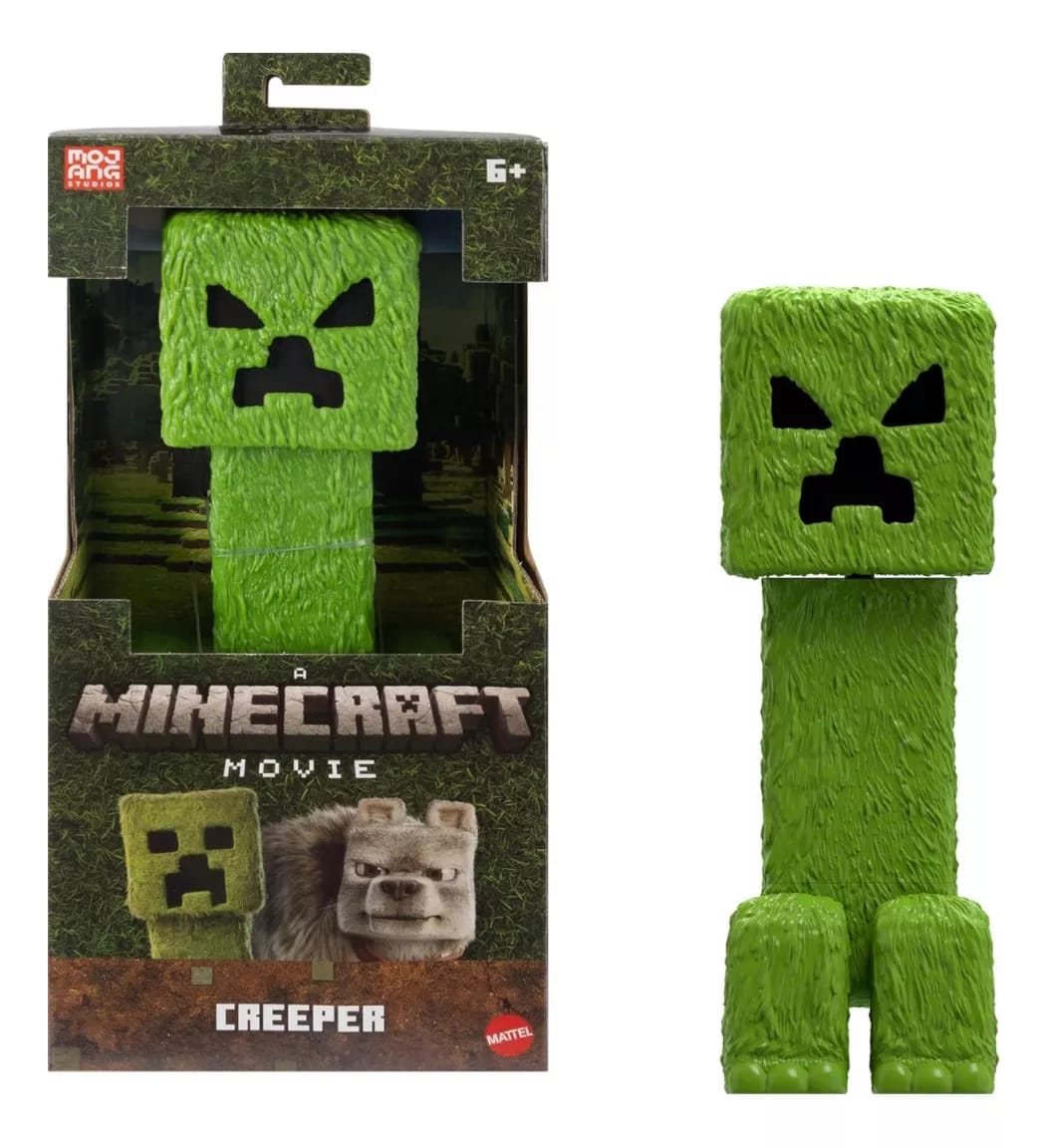 Figura Creeper 30cm Minecraft Movie Articulada Original | DYSHOPNOW
