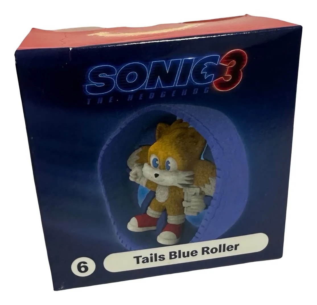 Figura Tails Blue Roller Sonic 3 Mcdonalds 2024 6.5 Cm | DYSHOPNOW