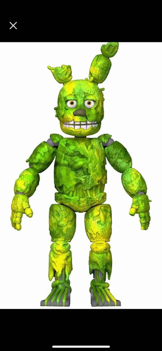 Figura Springtrap Línea Tie Dye Five Nights At Freddy's 2022 | DYSHOPNOW