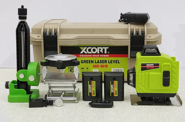 Nivel Láser Verde 4D de 16 Líneas Autonivelante XCORT 408-4D16 | iTools Store