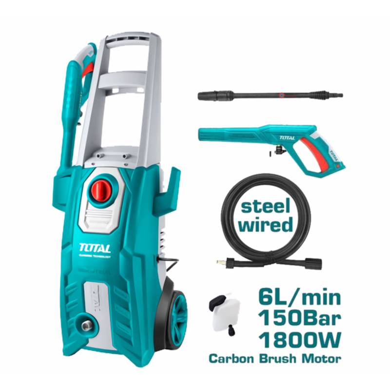 HIDROLAVADORA 1800W ELÉCTRICA AUTOS INDUSTRIAL TOTAL - TGT11356 | iTools.Pe
