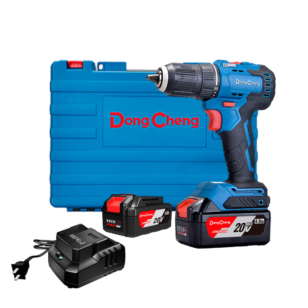 TALADRO PERCUTOR INALAMBRICO 20V 4AH BL DONG CHENG | iTools Store