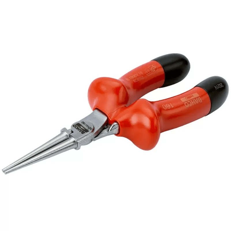 ALICATE PUNTA REDONDA 6" AISLADO 1000V BAHCO / 2521V-160 | iTools Store
