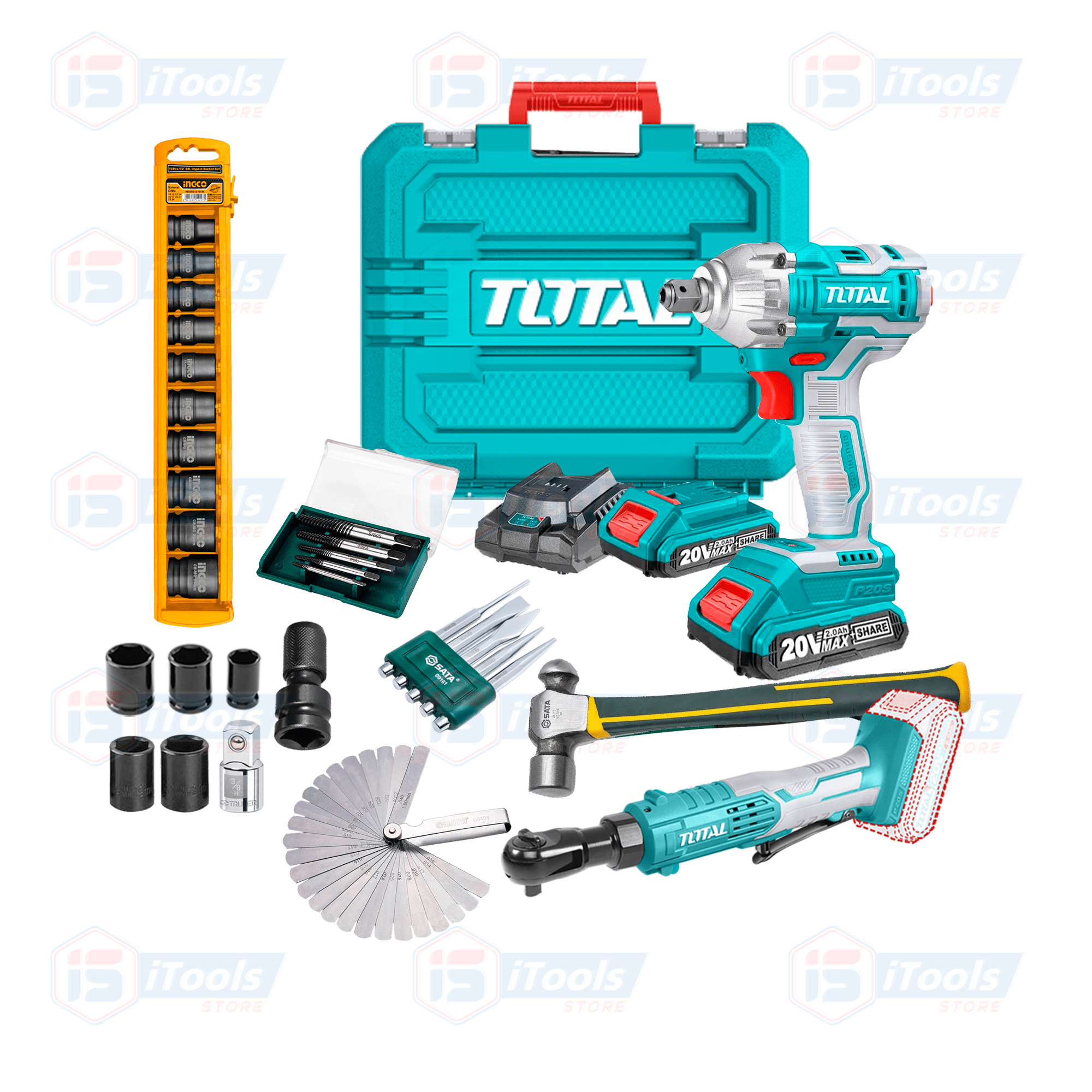 COMBO MECÁNICO 9 PIEZAS - ITOOLS | iTools Store