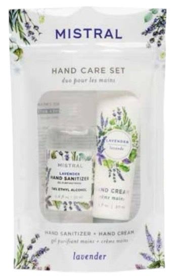 ALCOHOL GEL + CREMA DE MANO MISTRAL DE LAVANDA | The Home Bar