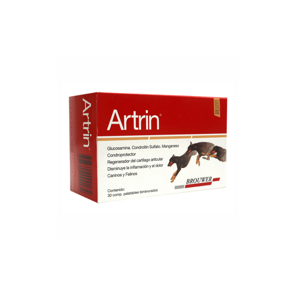 ARTRIN X30 Comprimidos Condroprotector para Mascotas | PetMarket ...
