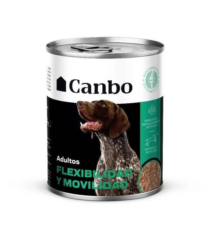 CANBO DOG PATÉ FLEXIBILIDAD Y MOVILIDAD ADULTO LATA 330GR | Fam Pet