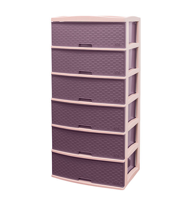 COMODA KUSI RATAN 7 PISOS REY | Surtiplast