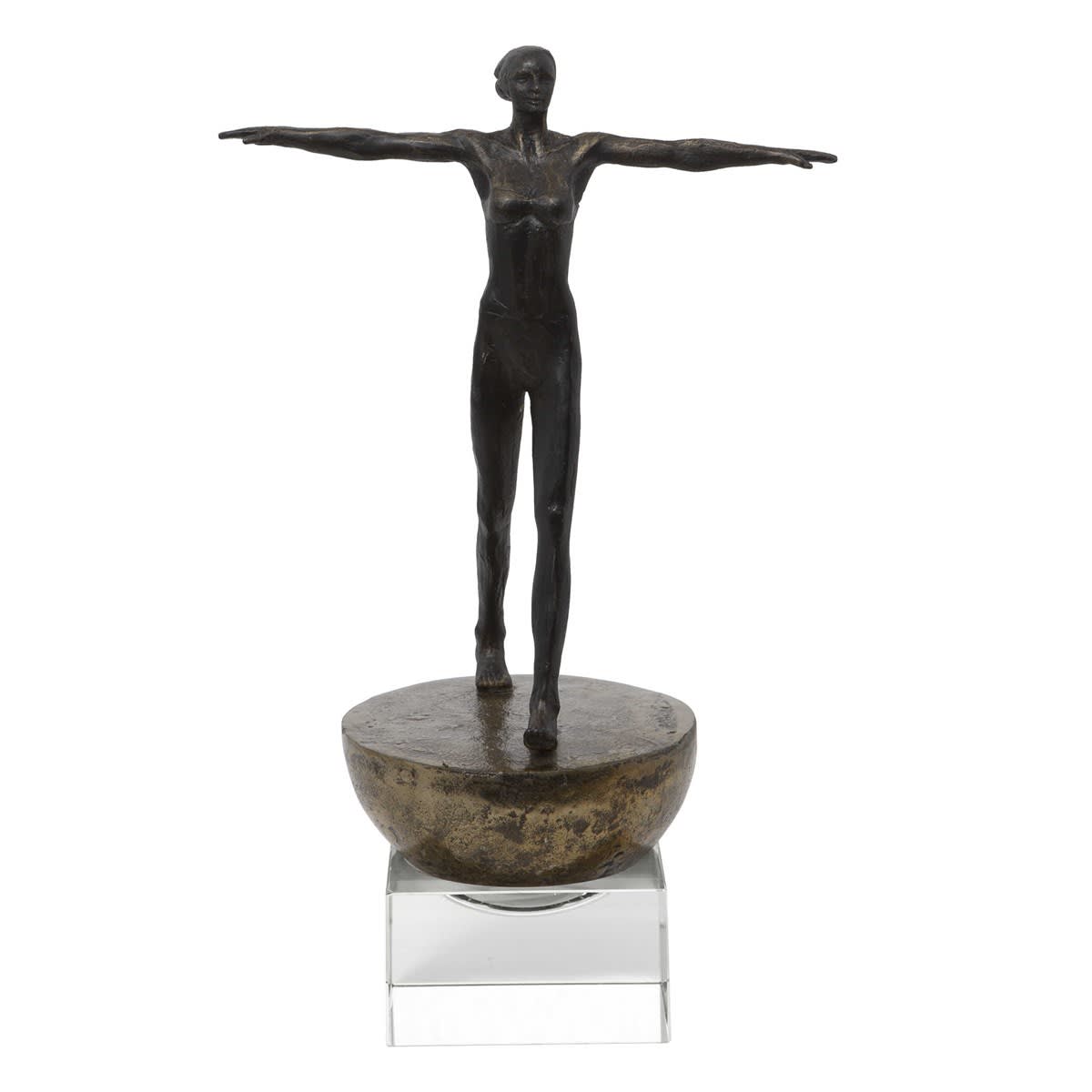 ESCULTURA WOMAN FINDING BALANCE | Home Gallerie