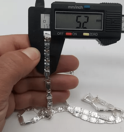 CADENA GUCCI TROQUELADA 60CMX5MM | Joyas Exclusivas Italianas