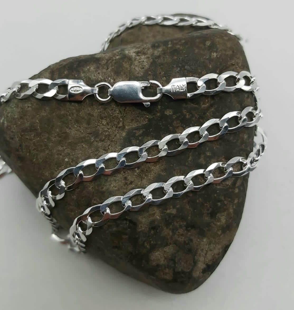 CADENA GRUMET MODELO ABIERTO 60CMX5MM | Joyas Exclusivas Italianas