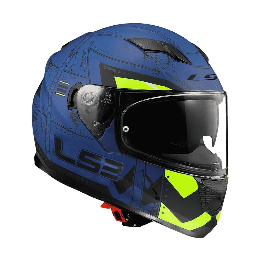 CASCO LS2 FF320 STREAM EVO MAX BLUE YELLOW | Full Ruedas Chile