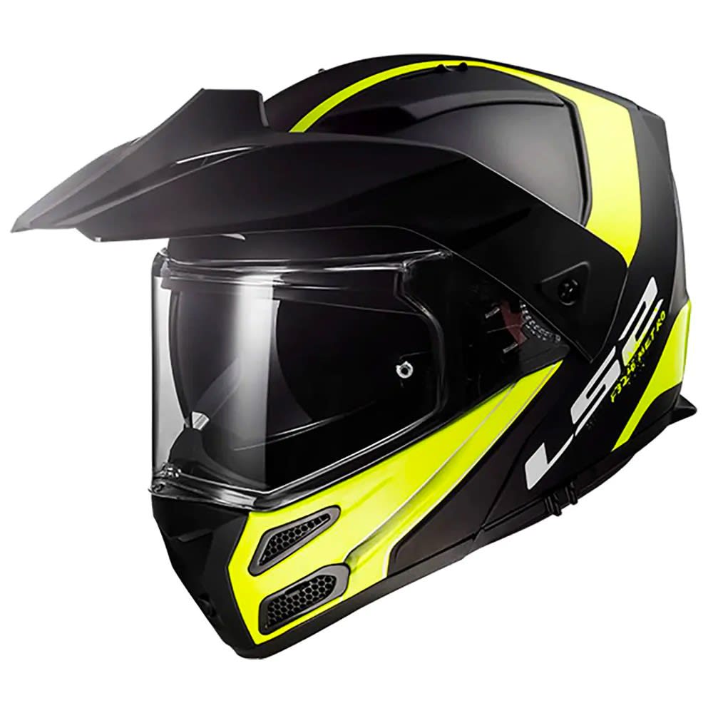 CASCO LS2 FF324 METRO EVO RAPID BLACK GREEN | Full Ruedas Chile
