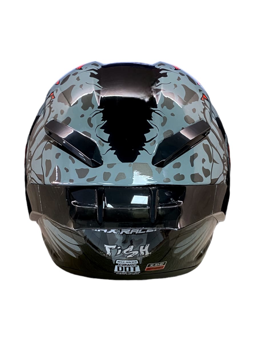 CASCO MAX EVO THUNDER FISH | Full Ruedas Chile