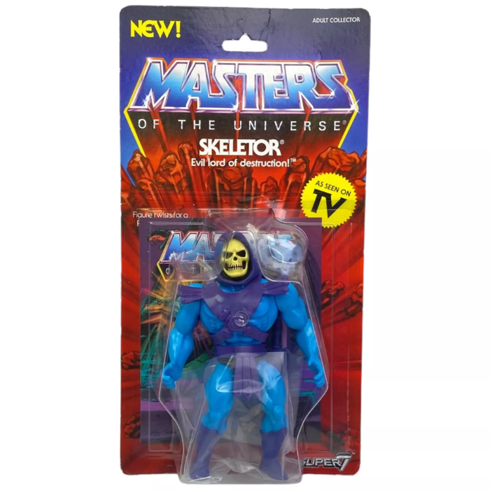 Masters of the Universe Skeletor Retro Super 7 | MasterCollectorsZ