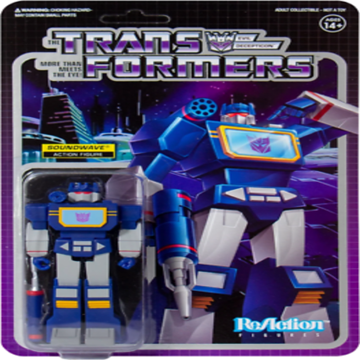 Transformers Soundwave 3 3/4-Inch ReAction | MasterCollectorsZ