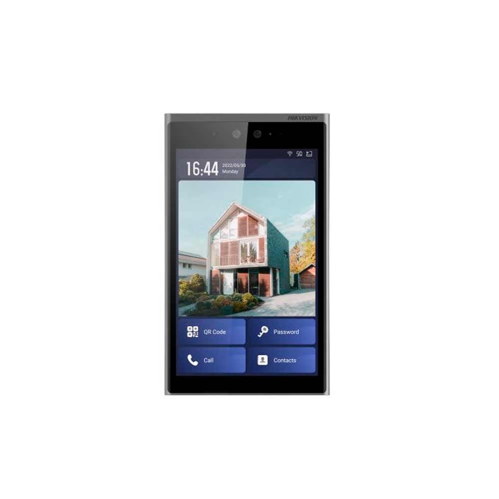 VIDEO INTERCOM CON RECONOCIMIENTO FACIAL 10,1 " TOUCH DS-KD9633-E6 ...