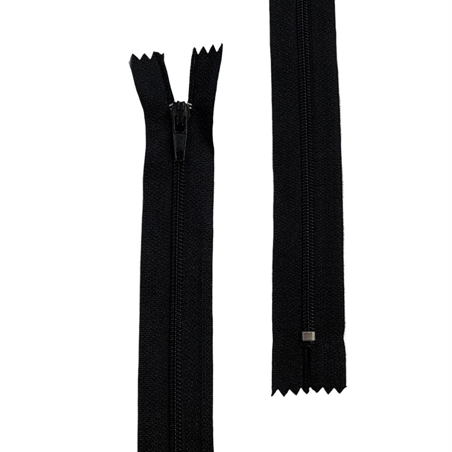 CIERRE NYLON #3 NEGRO - 60 CM/50 PCS | Cordonería Chike Envios a Todo ...