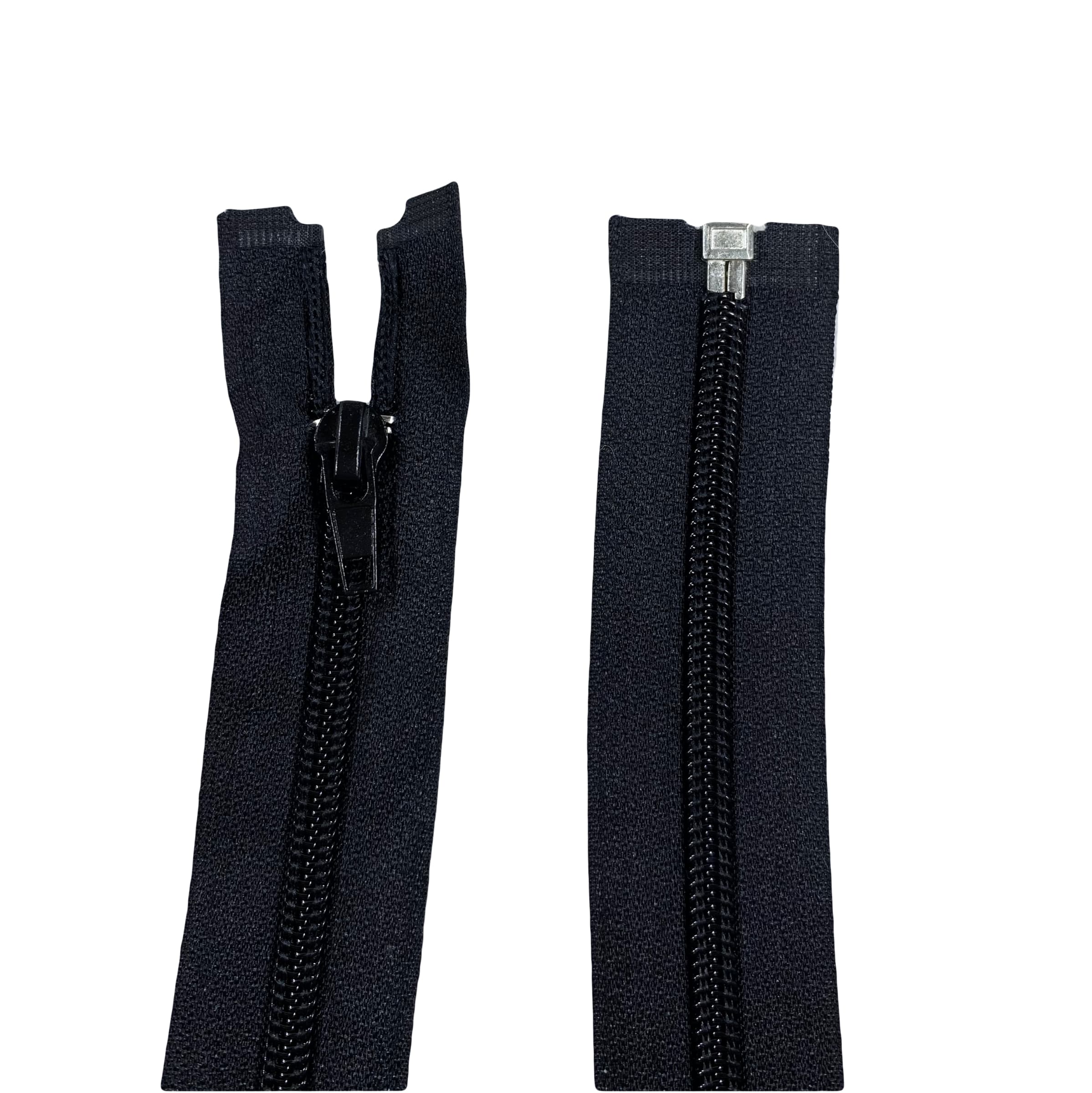 CIERRE NYLON #5 NEGRO 60 CM/25 PCS | Cordonería Chike Envios a Todo Chile