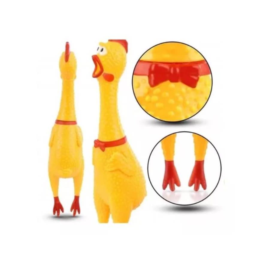 POLLO DE GOMA CHILLON | Beck&Pets