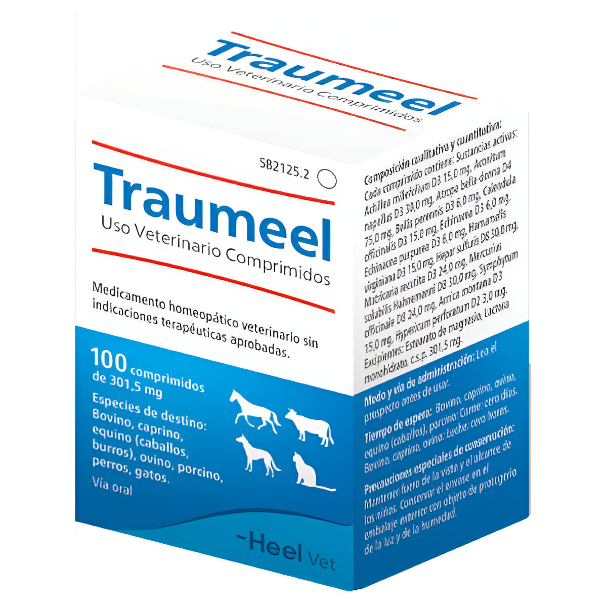 TRAUMEEL HEEL 100 TABLETAS | Valpets