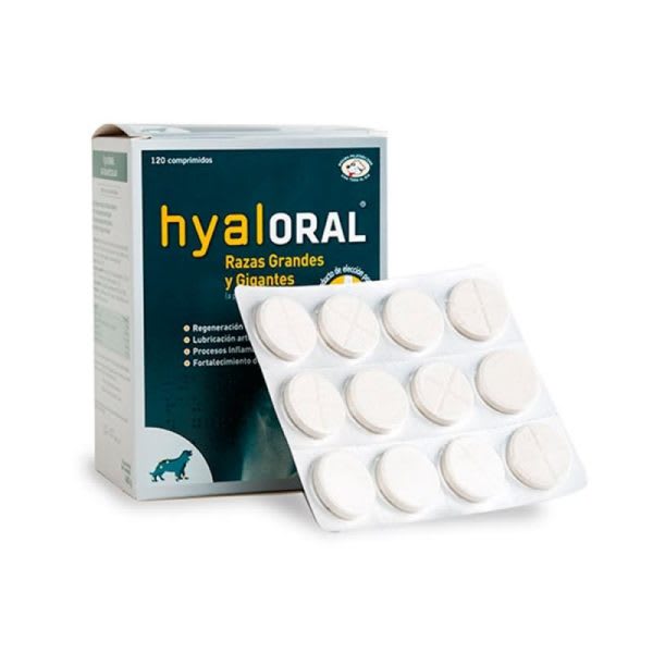 HYALORAL RAZA GRANDE Y GIGANTE 120 COMP | Valpets