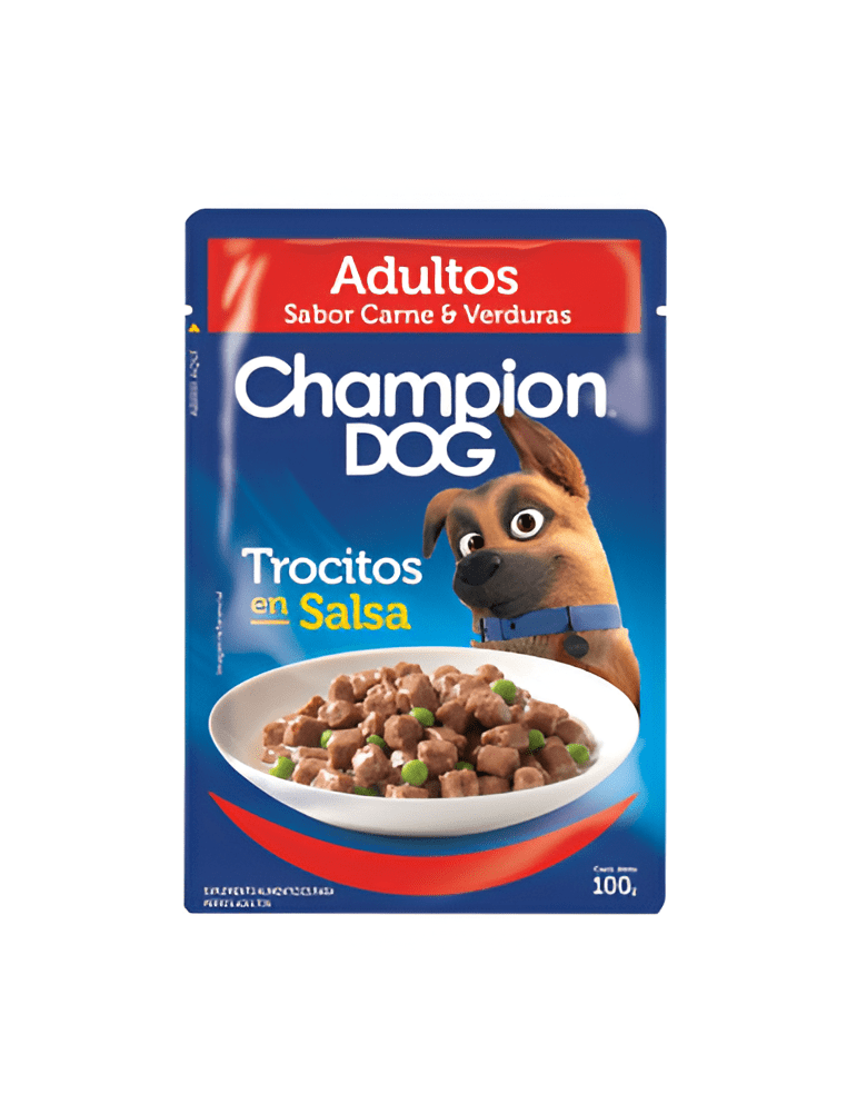 SACHET CHAMPION DOG ADULTO CARNE 100g | Valpets