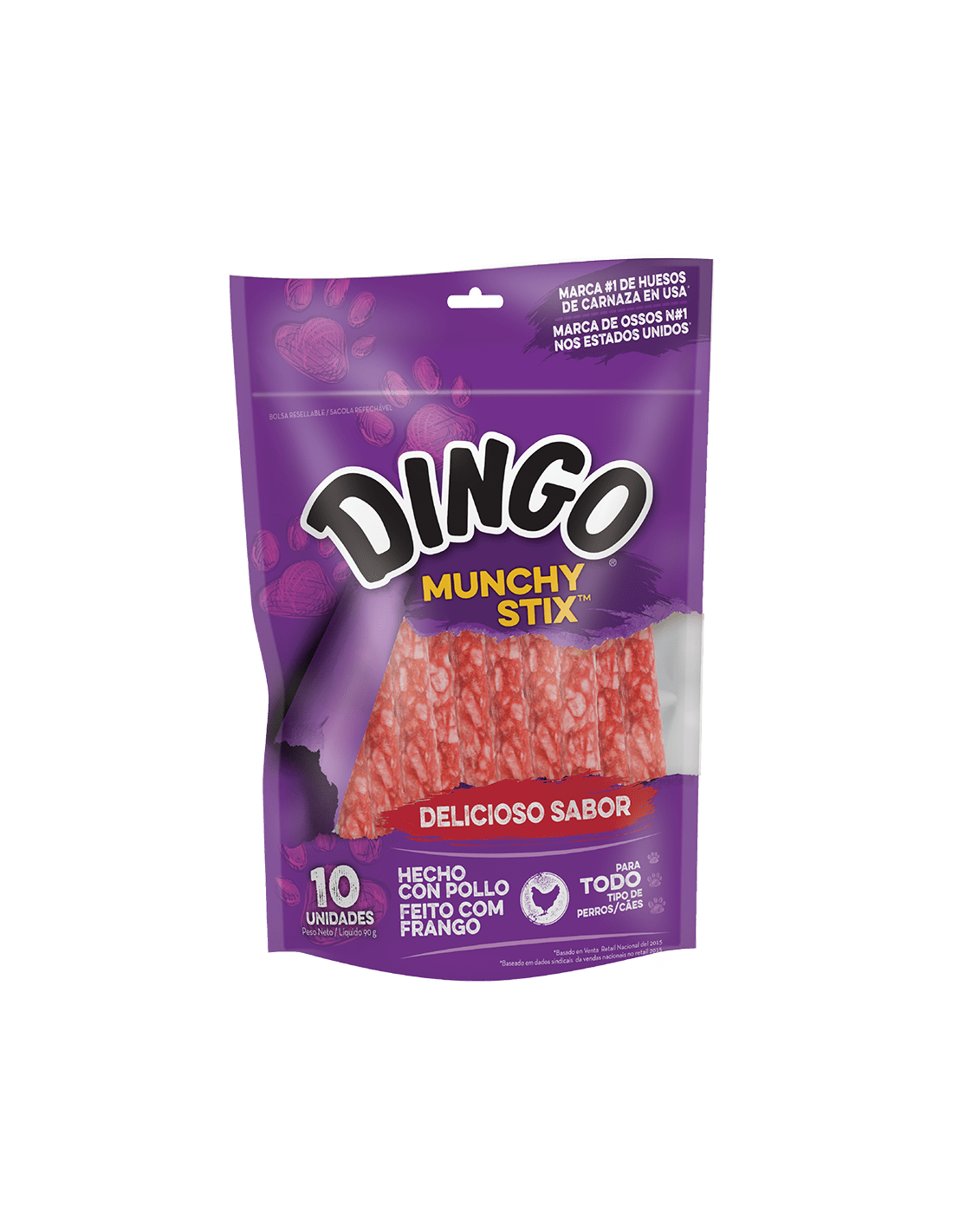 DINGO MUNCHY STIX FORMATOS 10UNI-50UNI | Valpets