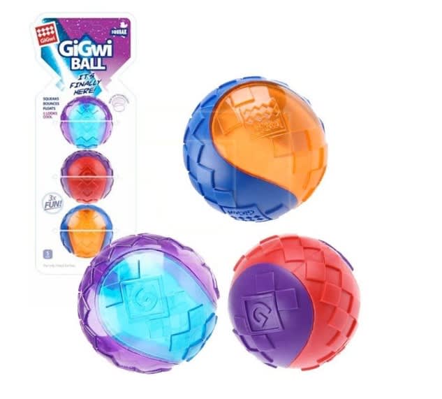 GIGWI Ball with Squeaker S | Doka Pet Store