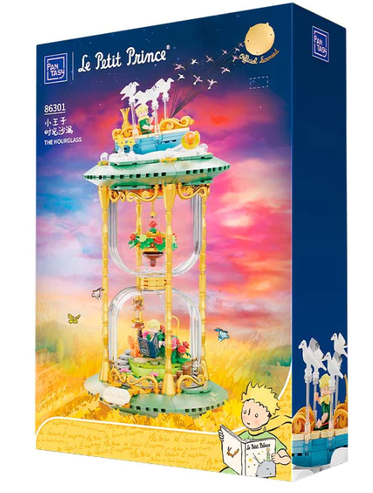 El principito - Reloj de Arena Armable 3D | Peak Games