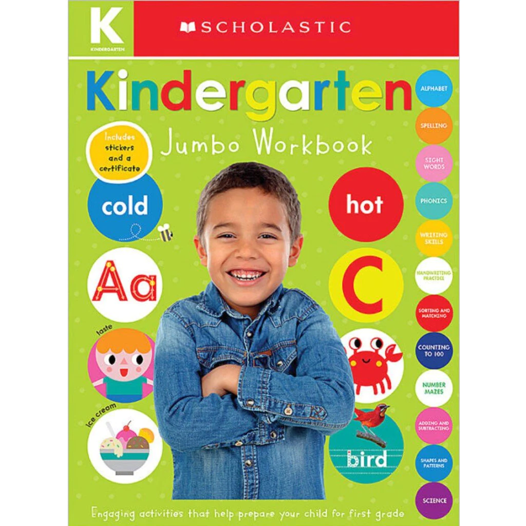 LIBRO DE ACTIVIDADES JUMBO: KINDERGARTEN | Peak Games
