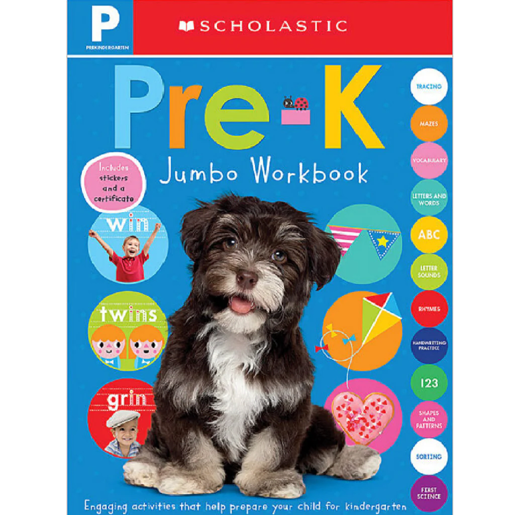 LIBRO DE ACTIVIDADES JUMBO: PREKINDER | Peak Games